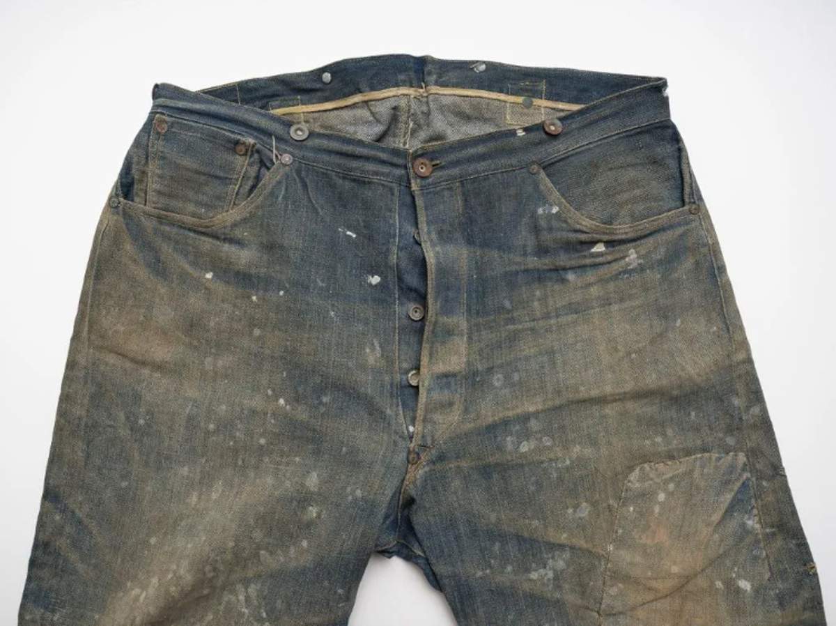Oldest Pair Of Levi Jeans Found In Abandoned Mine Shaft Sell For Oldest Pair Of Levi Jeans Found In Abandoned Mine Shaft Sell For